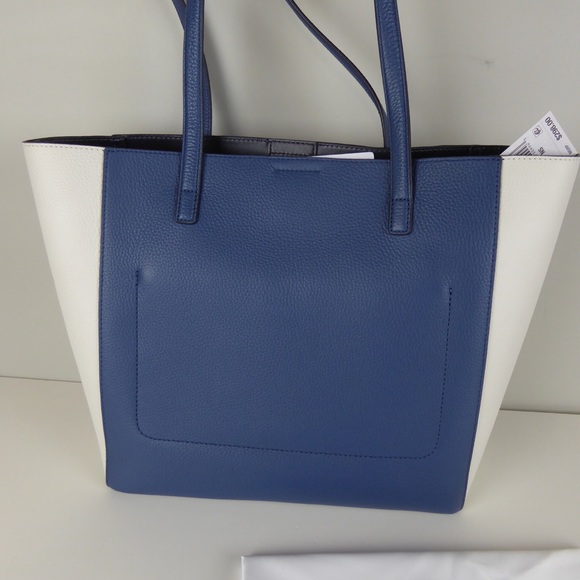 Michael Kors | Bags | Michael Kors Gemma Large Tri Color Leather Tote ...